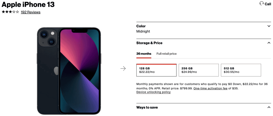 installment plan for iphone