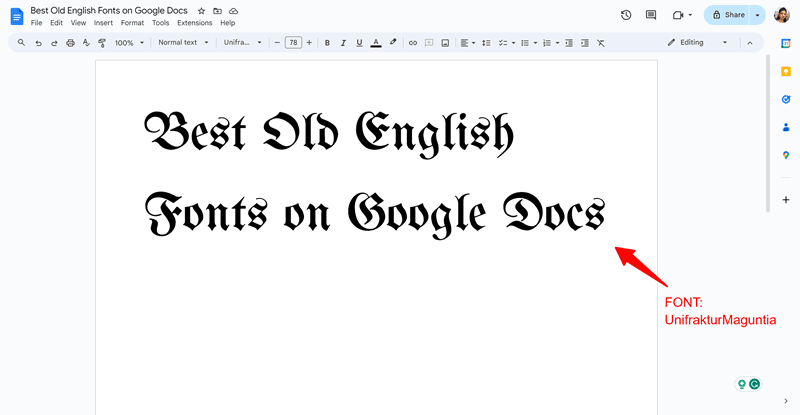 pirate font google docs