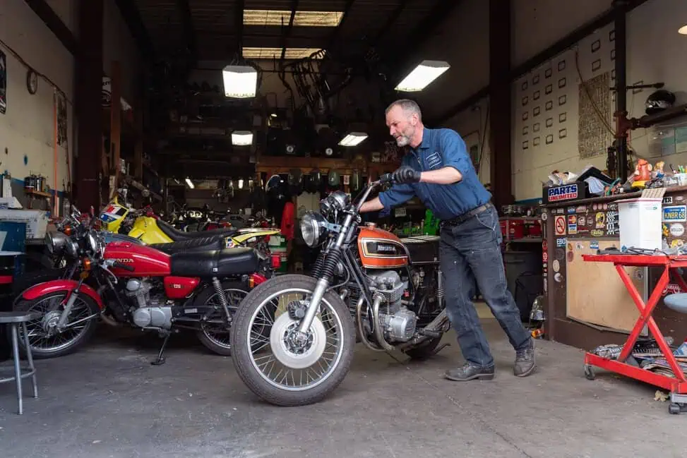 Vintage Motorcycle Workshop