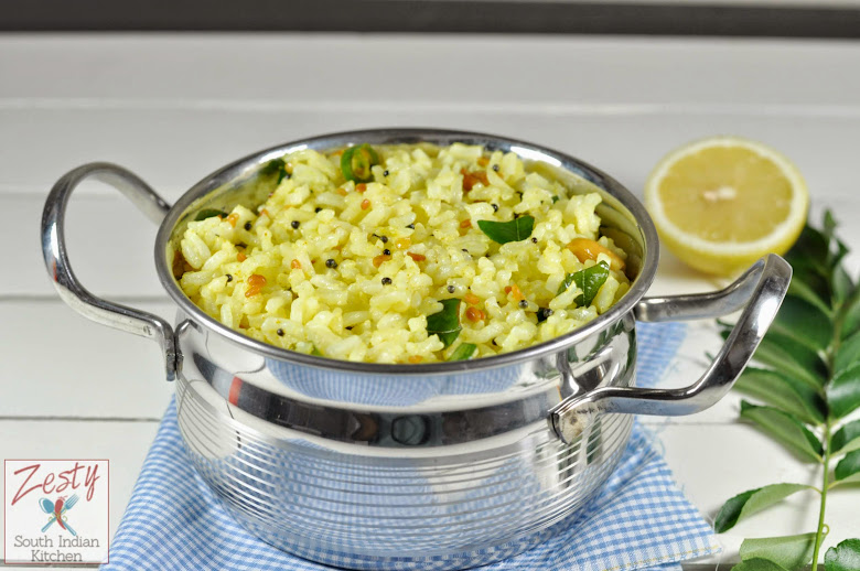 how to make south indian lime rice