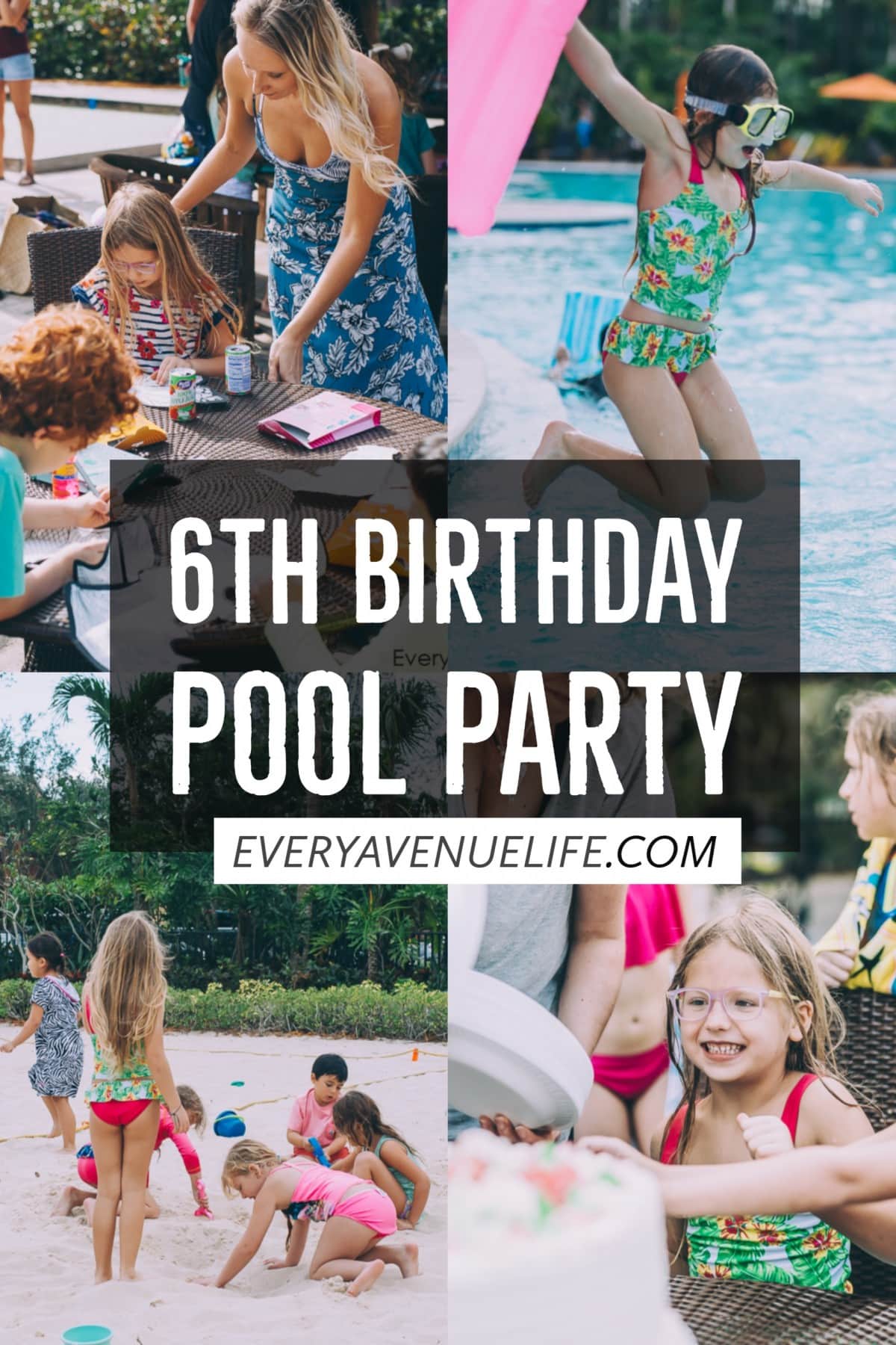 6th grade pool party