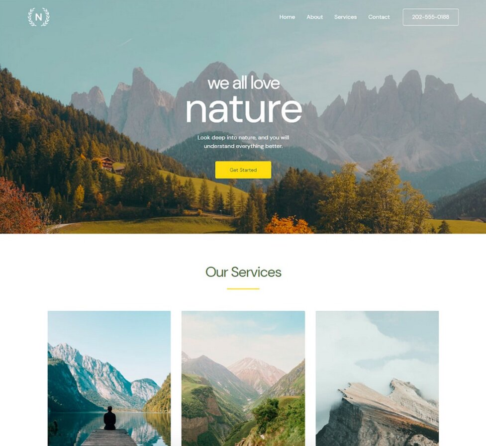 nature theme examples