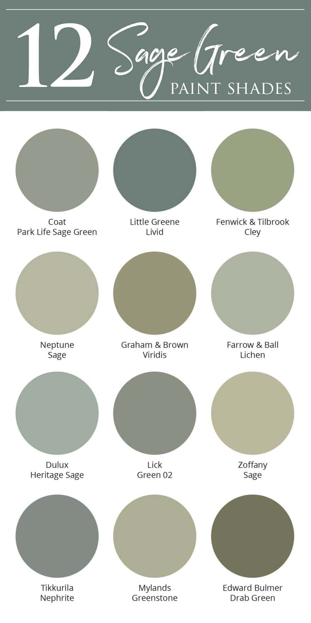 Sage Green Paint Colors Best