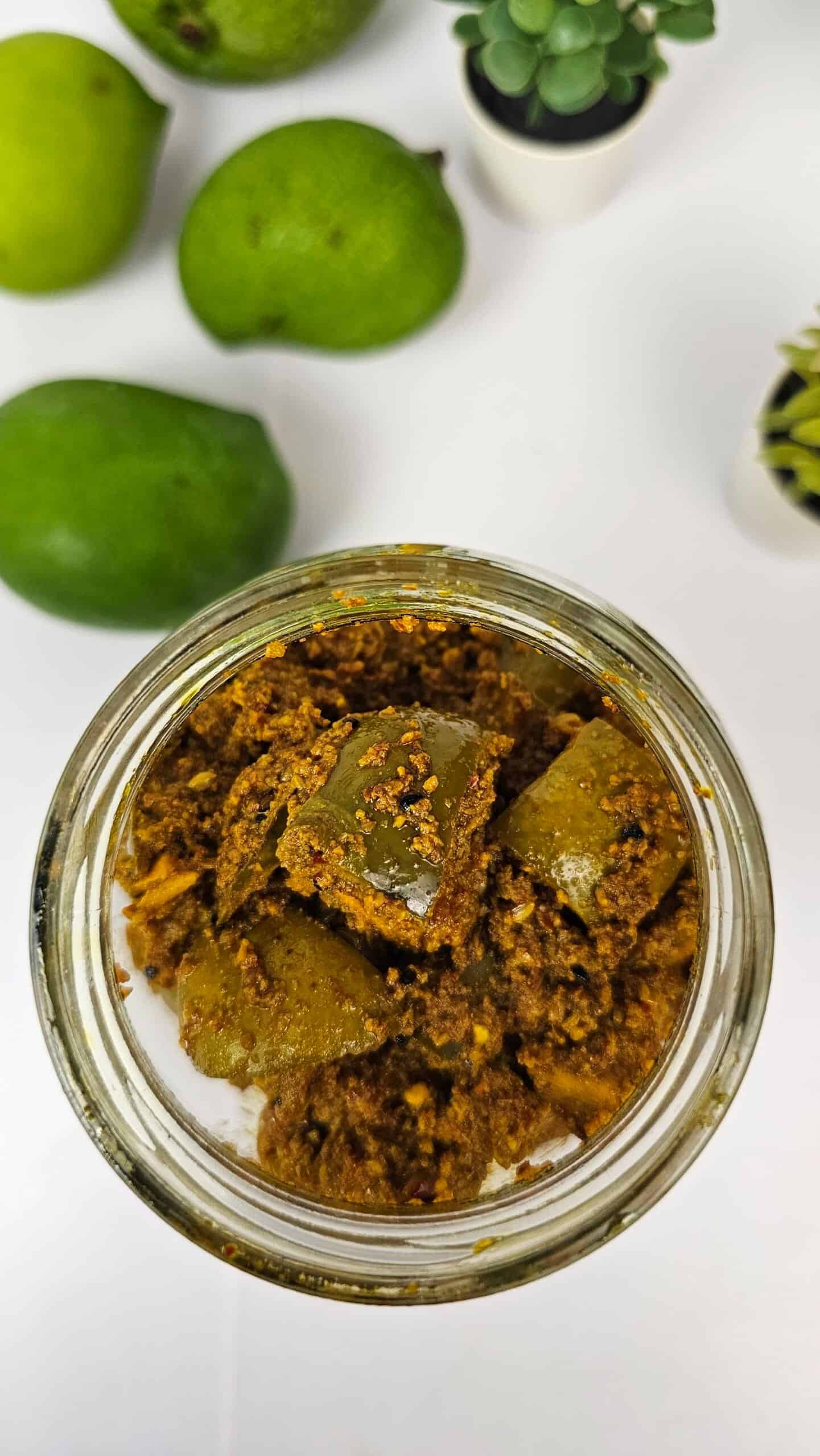 dry mango pickle