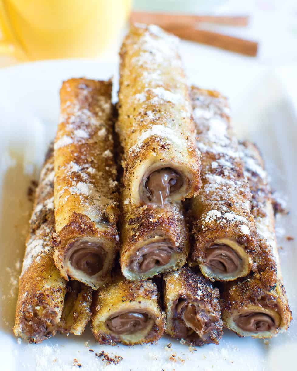 nutella on brown bread