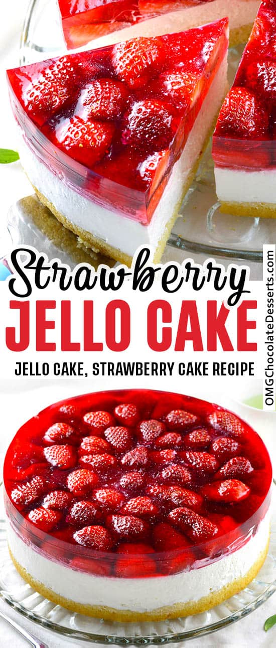 Strawberry Gelatin Cake Strawberry Jello Poke Cake / Easy Strawberry