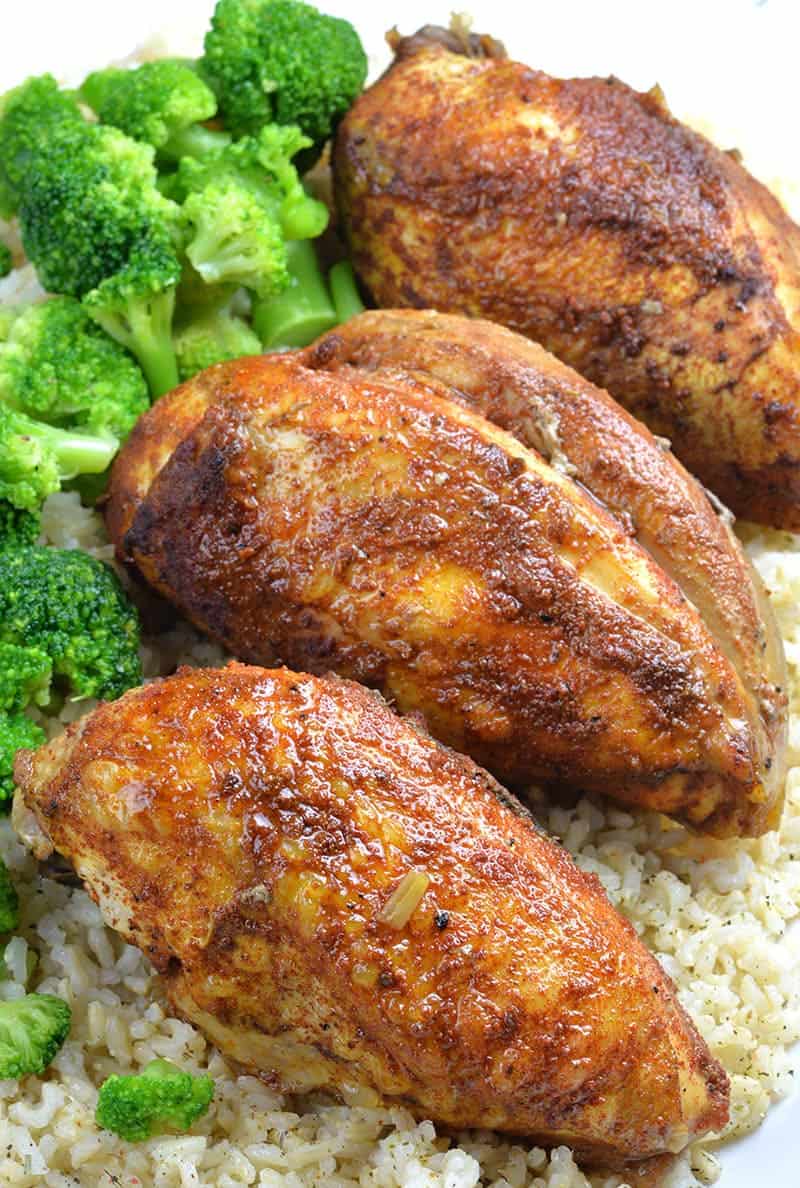 how to cook chicken breast and rice in slow cooker