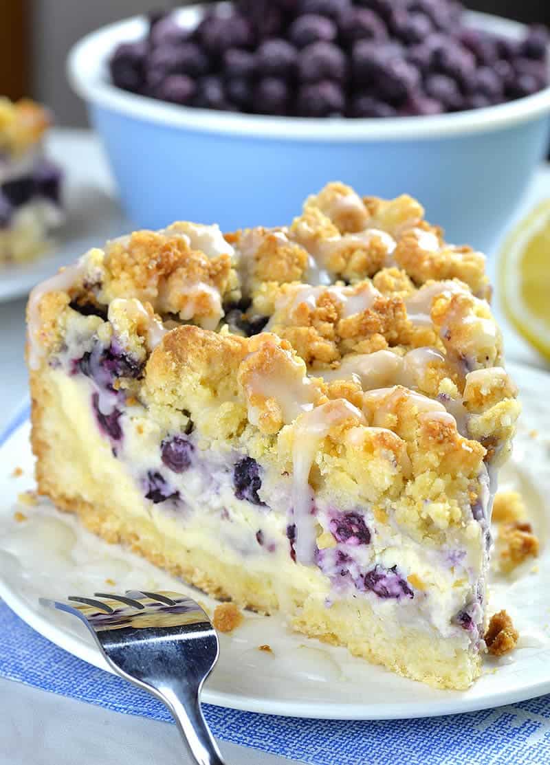 blueberry crumble cake