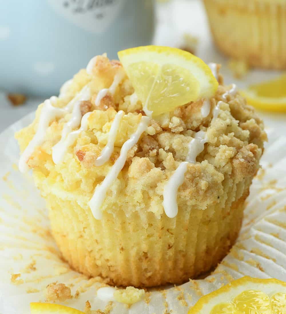 lemon curd muffins