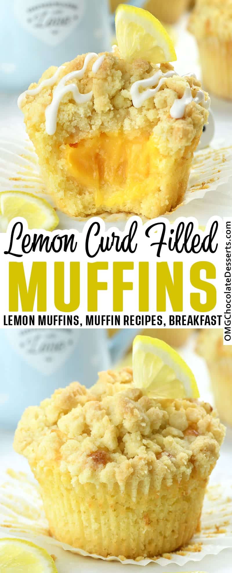lemon curd muffins
