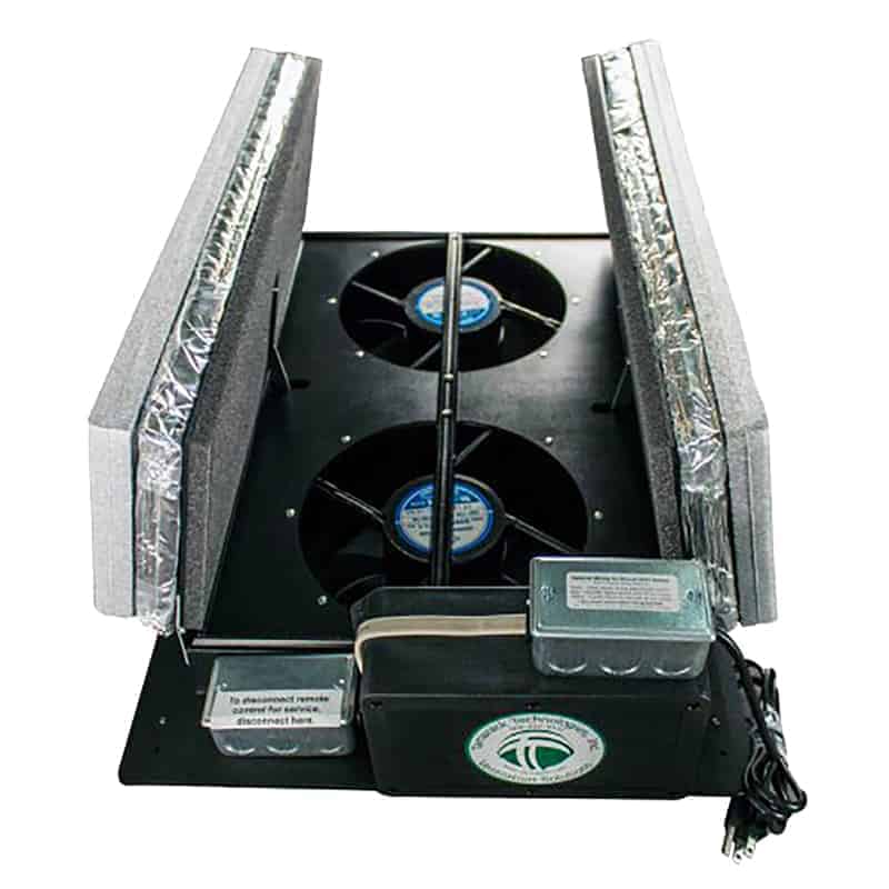 insulated whole house fan