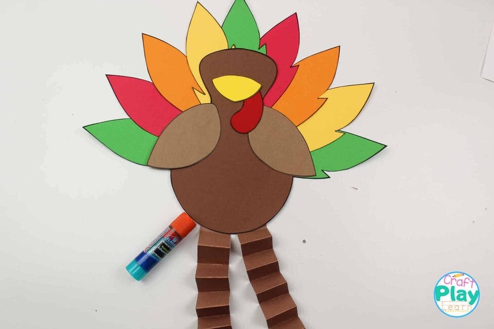 Turkey Template For Bulletin Board