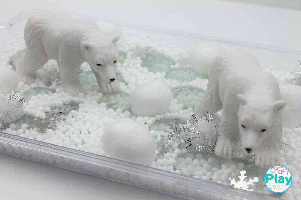Polar Bear Habitat Diorama