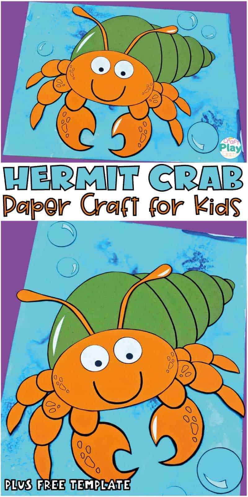 Hermit Crab Template