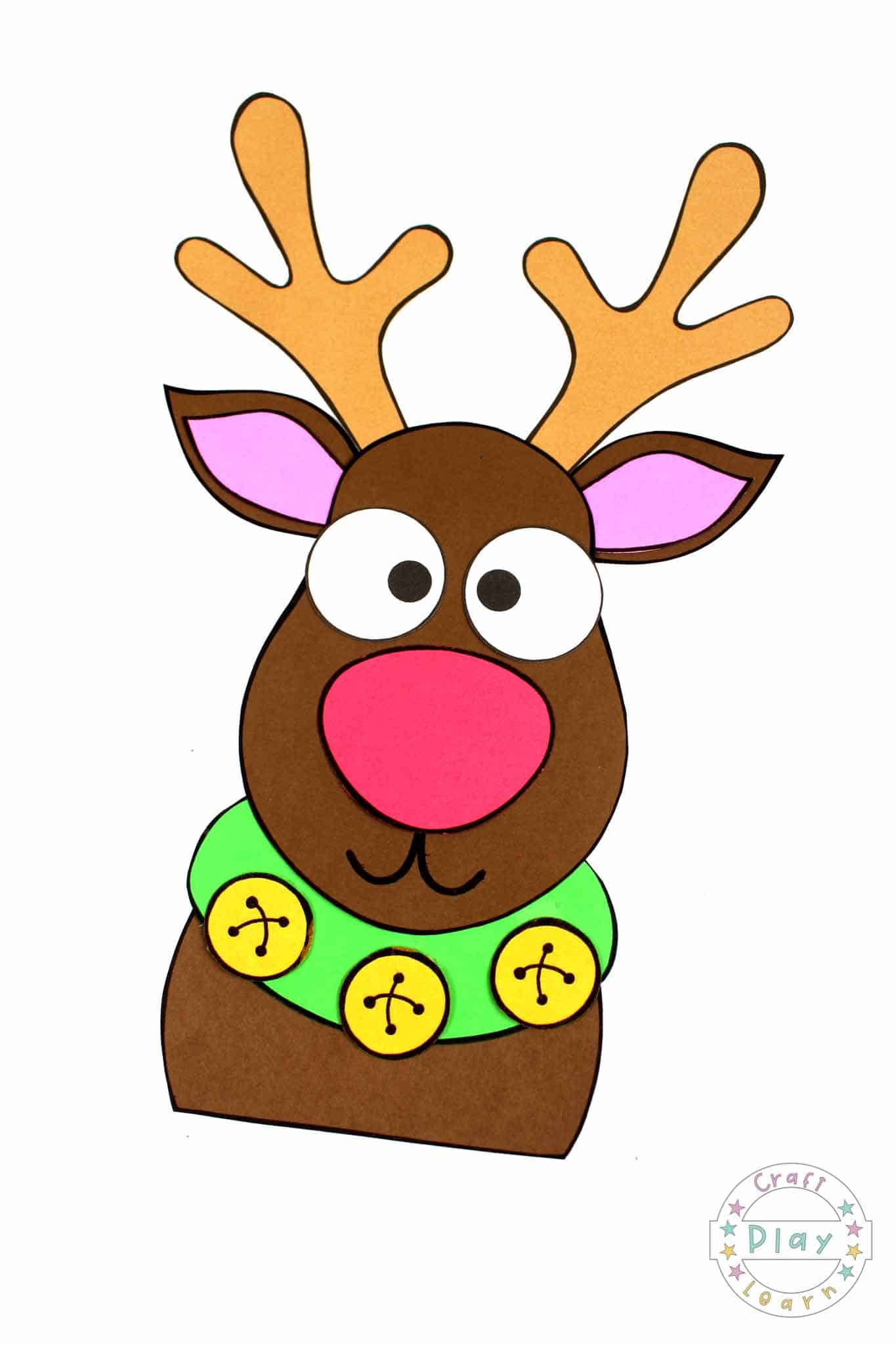Rudolph Cut Out Pieces
