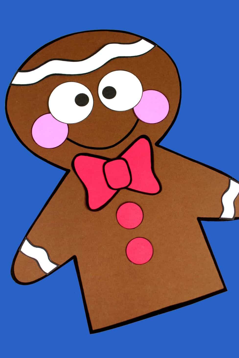 Paper Gingerbread Man
