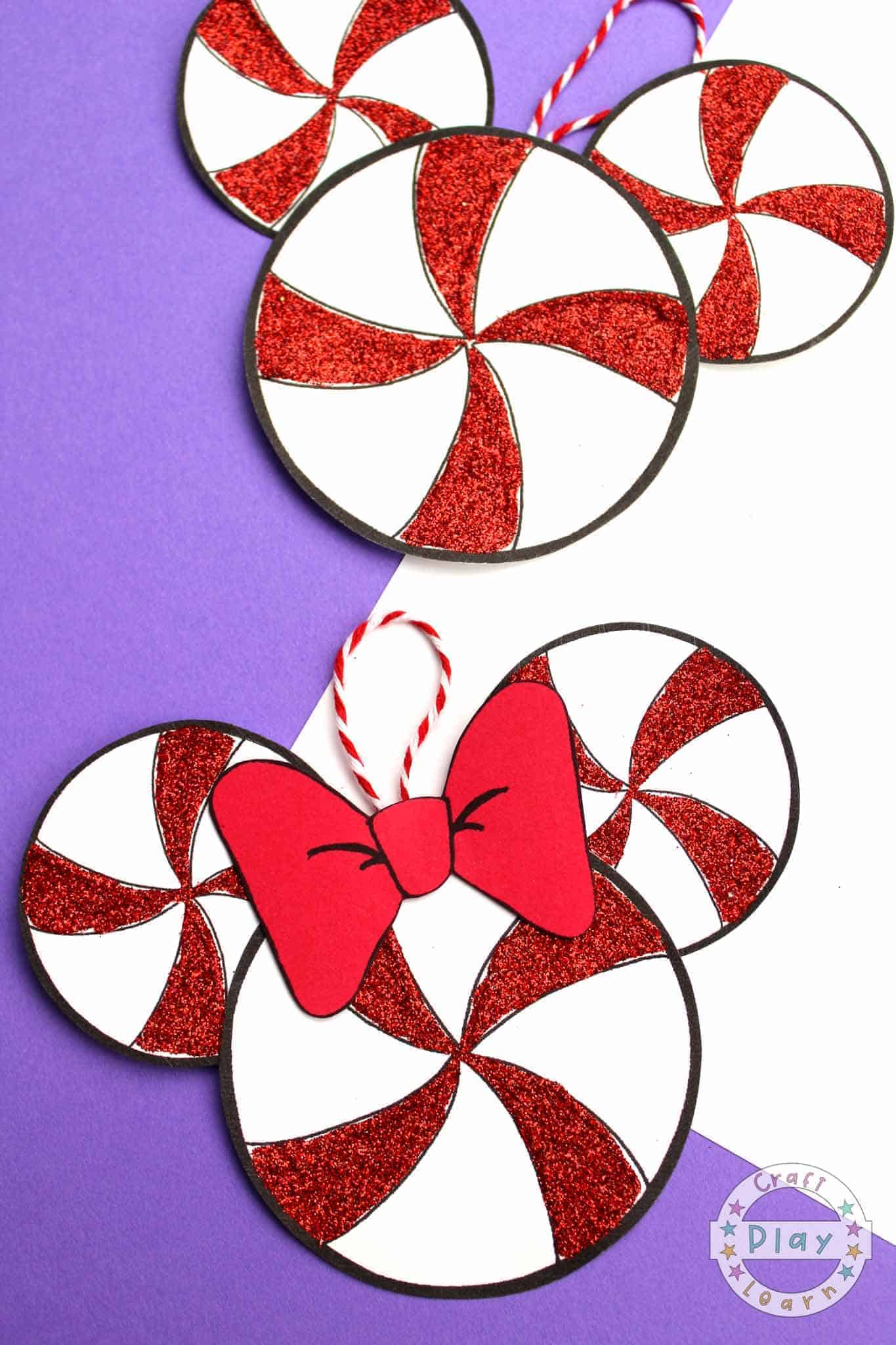 Minnie Mouse Printable Head Template