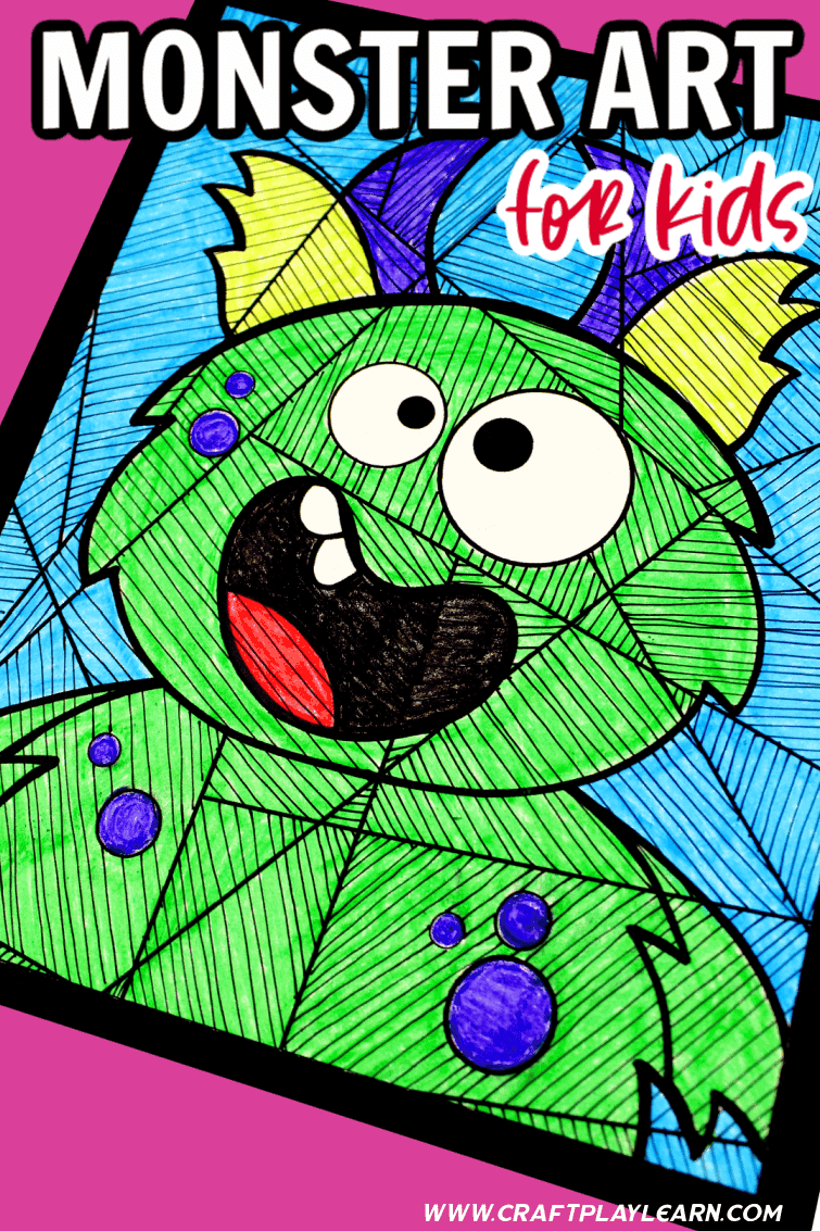 Easy Monster Drawings