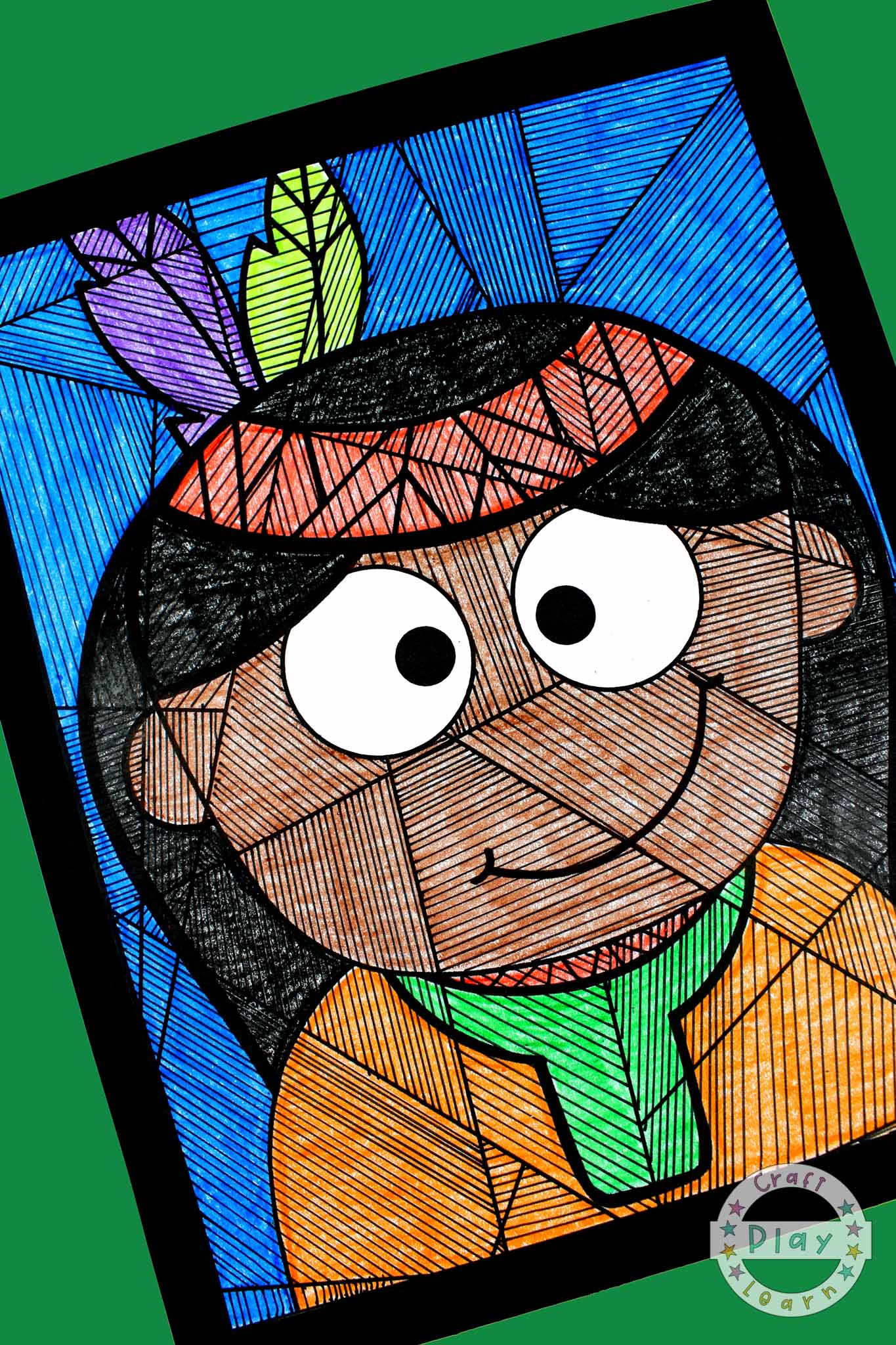Native American Indian Art For Kids