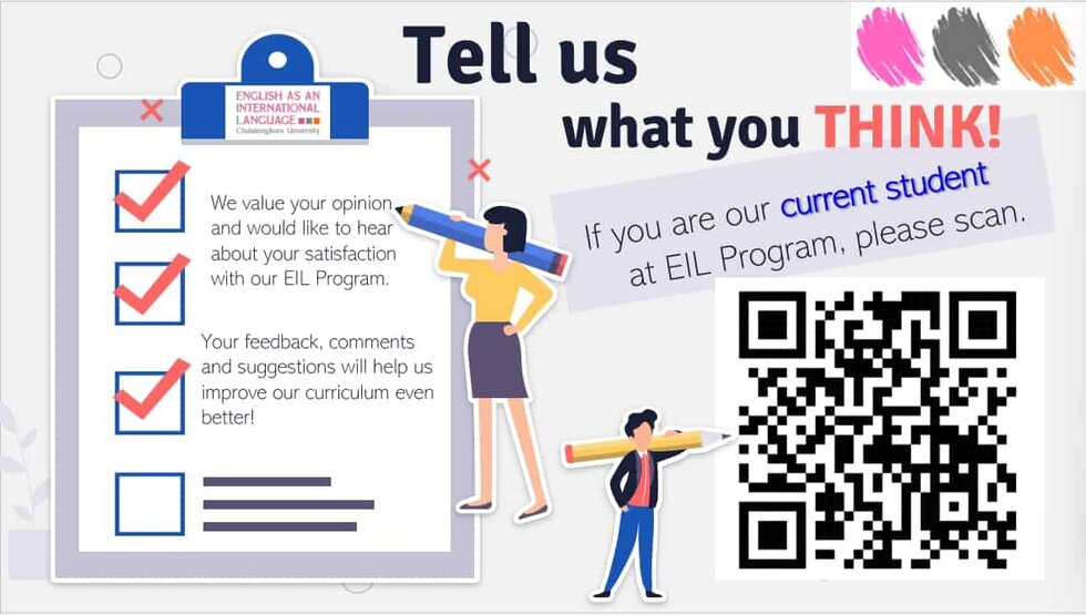HELP US IMPROVE！ - (EIL) English as an International Language
