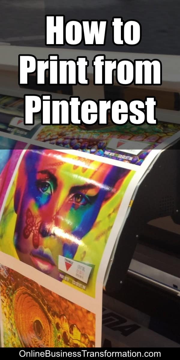 How To Print Pins From Pinterest