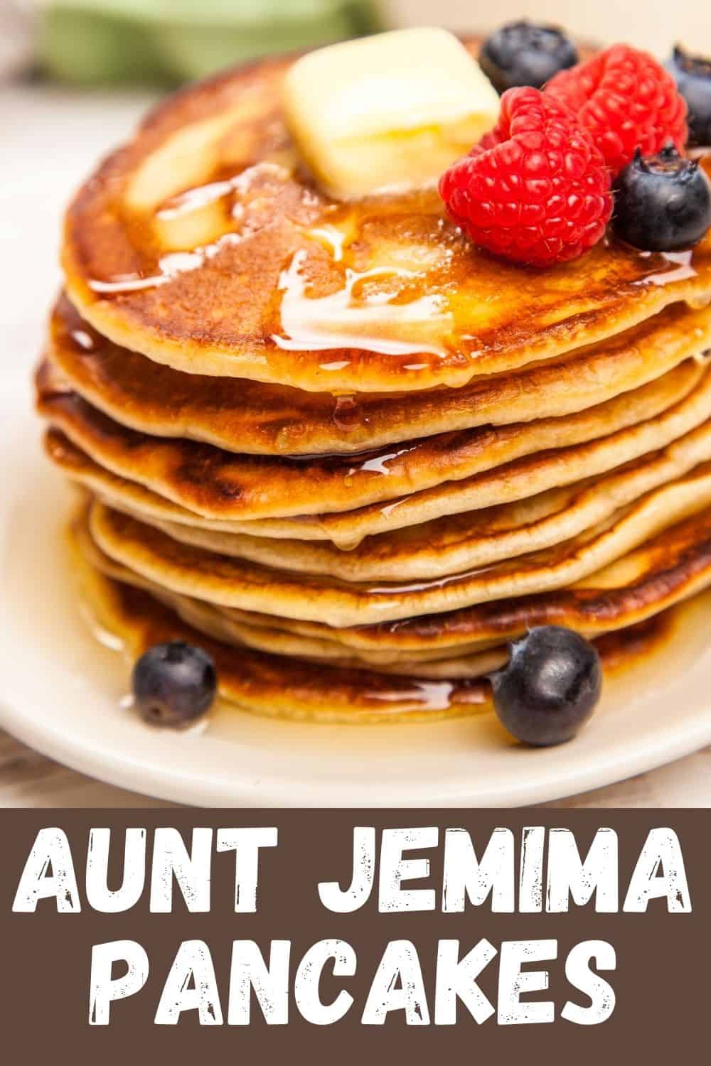aunt jemima pancakes