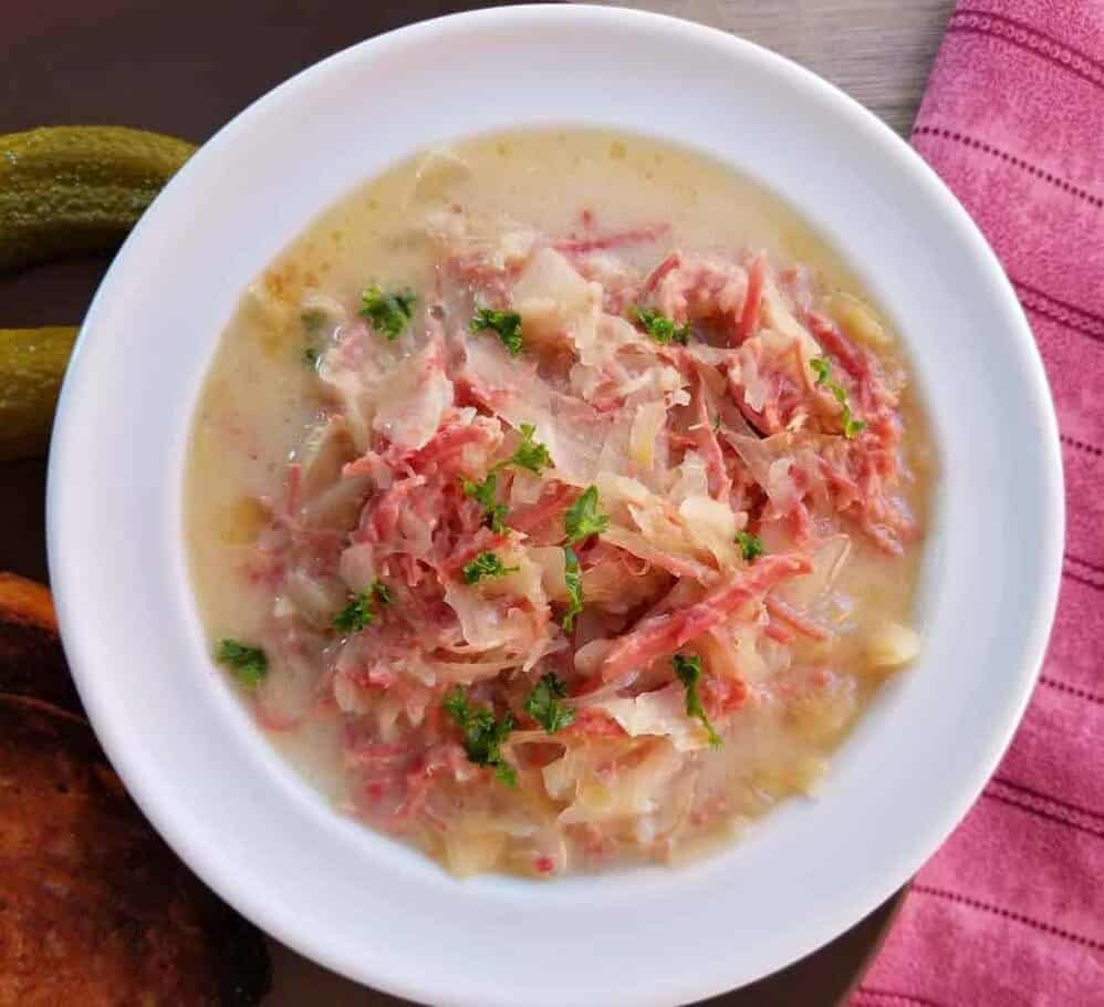 reuben chowder soup