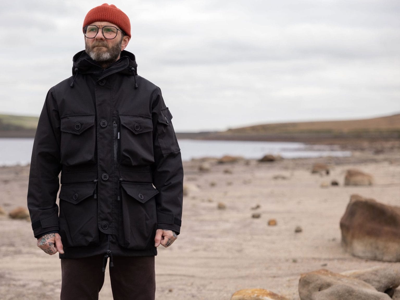 303 Ripstop Jacket / Black - HebTroCo