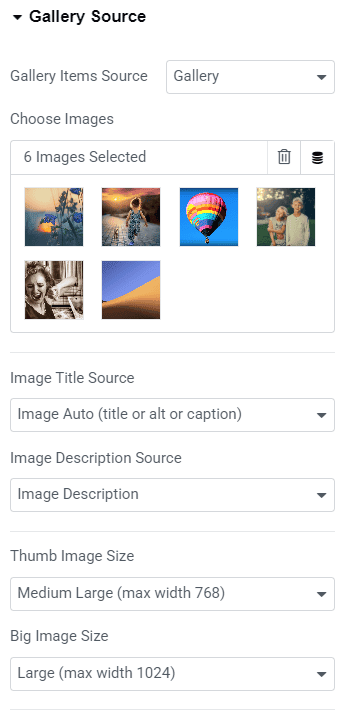 masonry gallery example