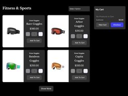 scroll sequence unlimited elements