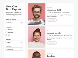 scroll sequence unlimited elements