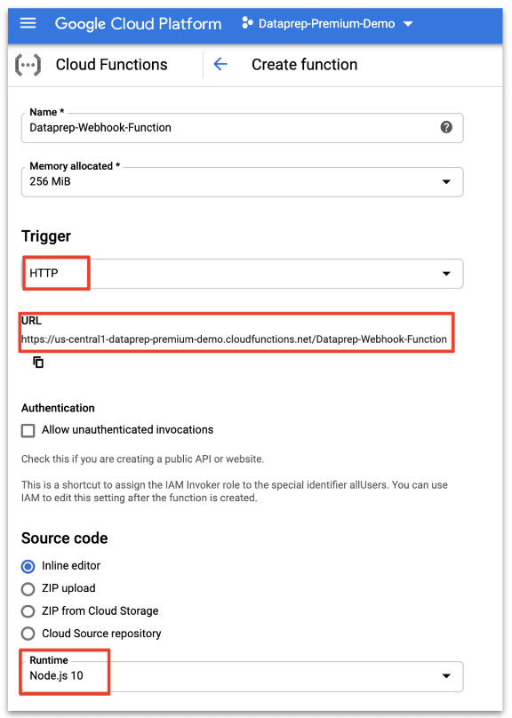 Leverage Cloud Functions and APIs to Monitor Cloud Dataprep Jobs Status ...