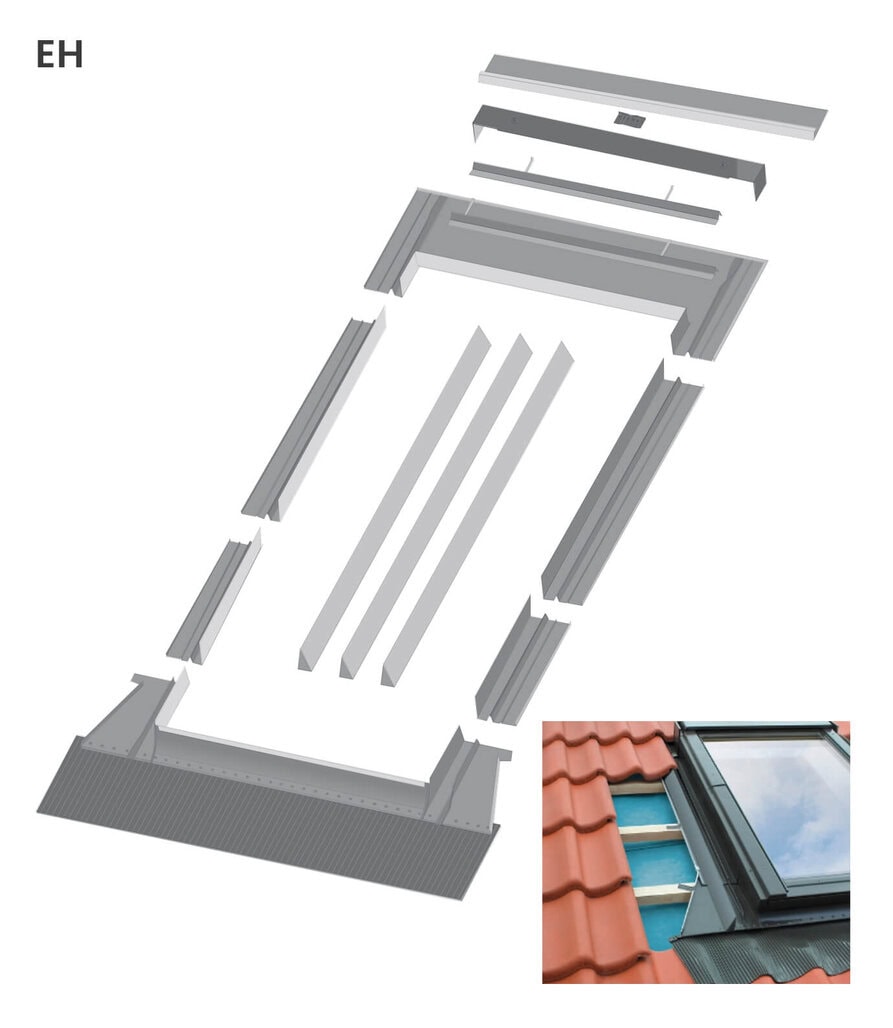 Metal Roof Skylight Flashing Diagram