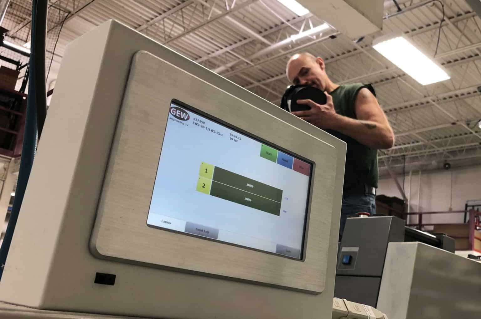 UV LED curing systems