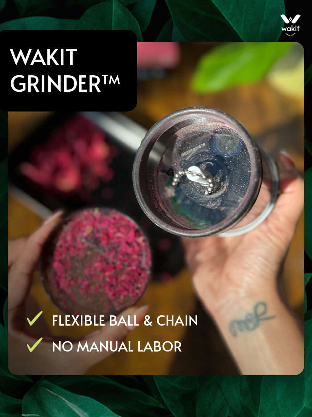 Wakit Grinders Lucid (3rd Gen) with FREE Kone Holder Accessory ...