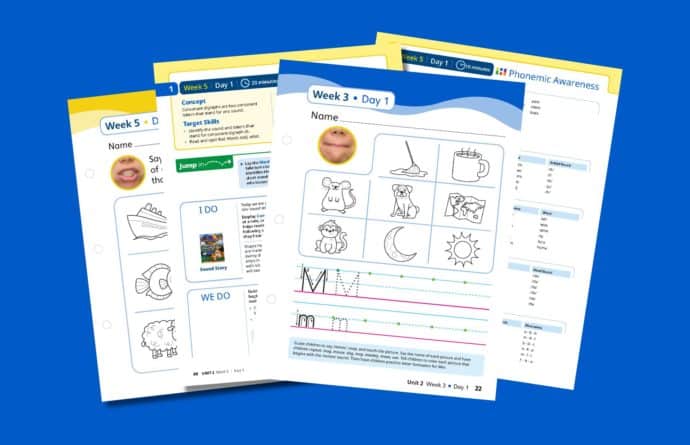 Bridge to Reading Foundational Skills Curriculum Sample | Heggerty