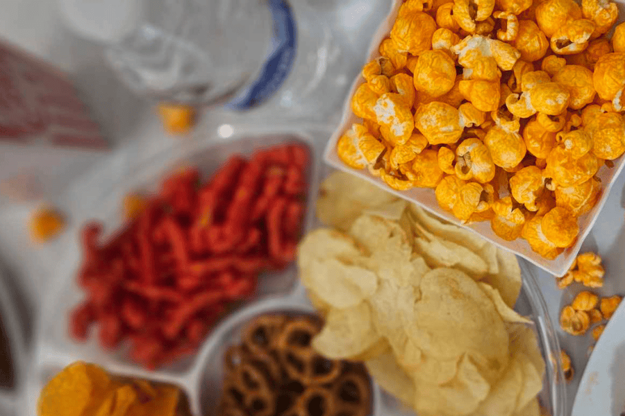 FUN Movie Night Snack Tray Ideas with Dollar Store Items - Just Taty Things