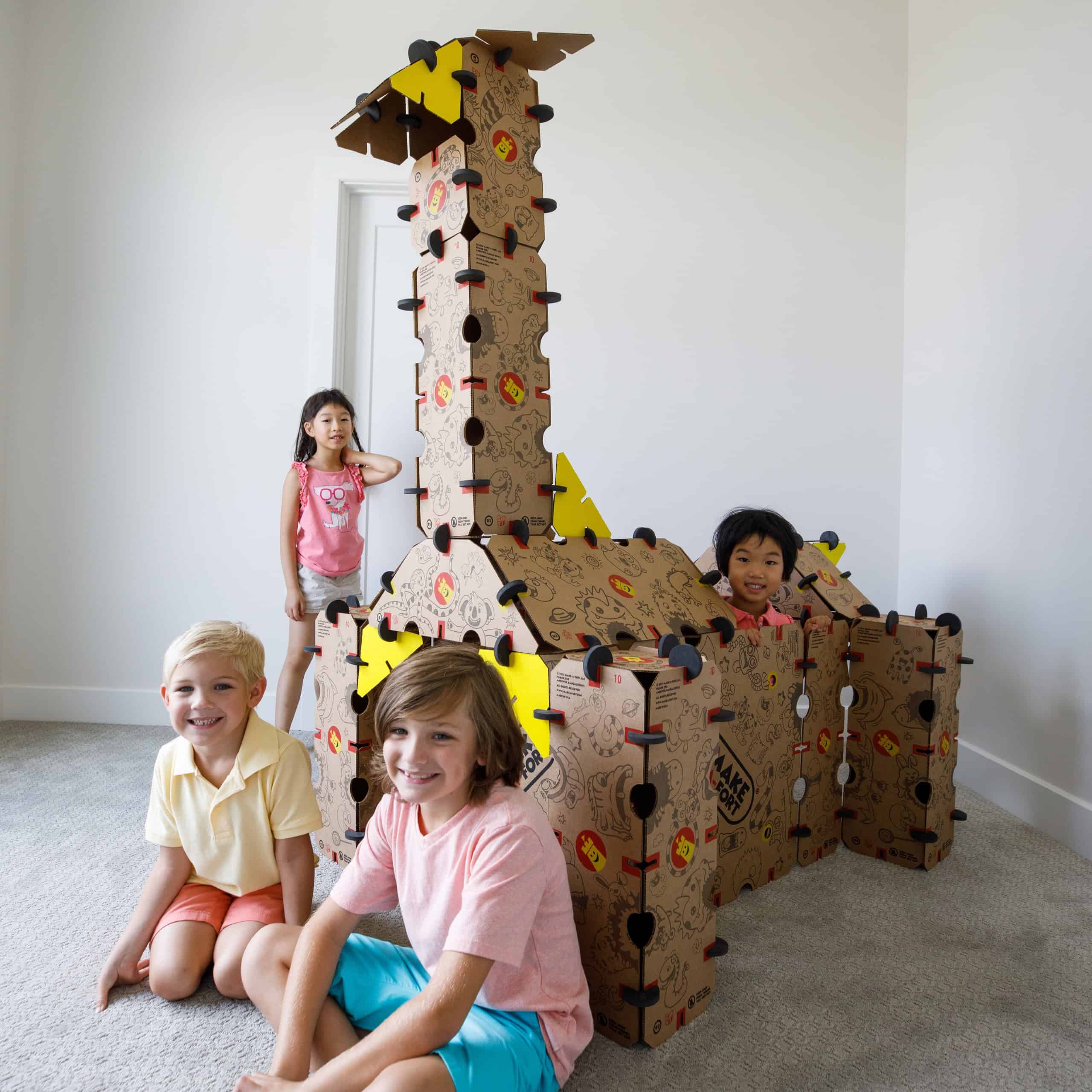 Fort Building 101: Safari Adventure for Kids at Home! | Make-A-Fort