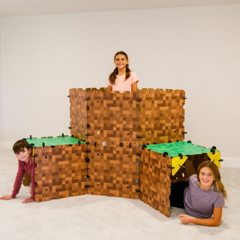 Indoor Minecraft Fort Idea: Ender Dragon Defense | Make-A-Fort