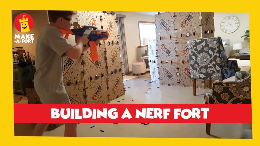 Build a Nerf Fort | Make-A-Fort