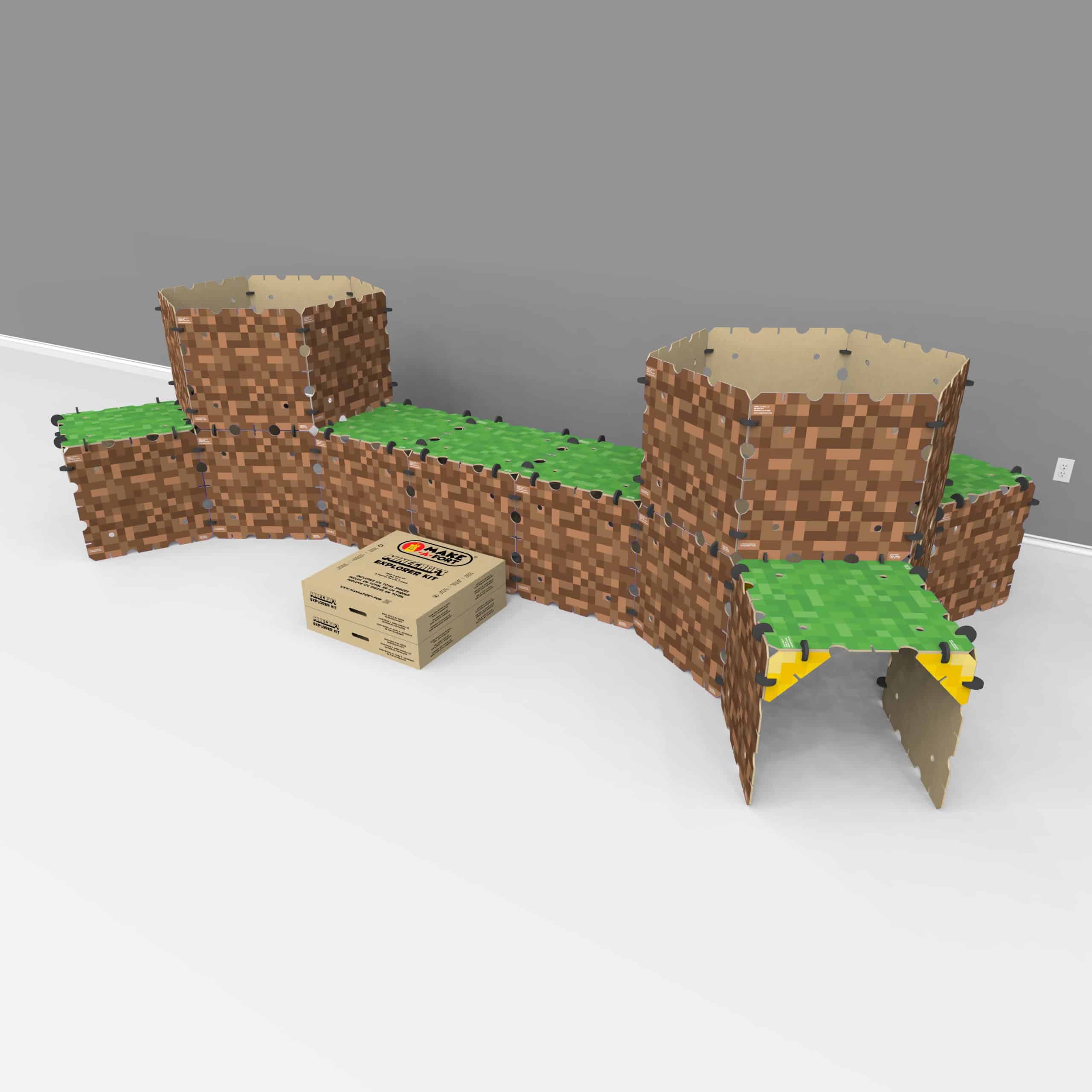 Minecraft Fort Kits (2 Pack) | Make-A-Fort