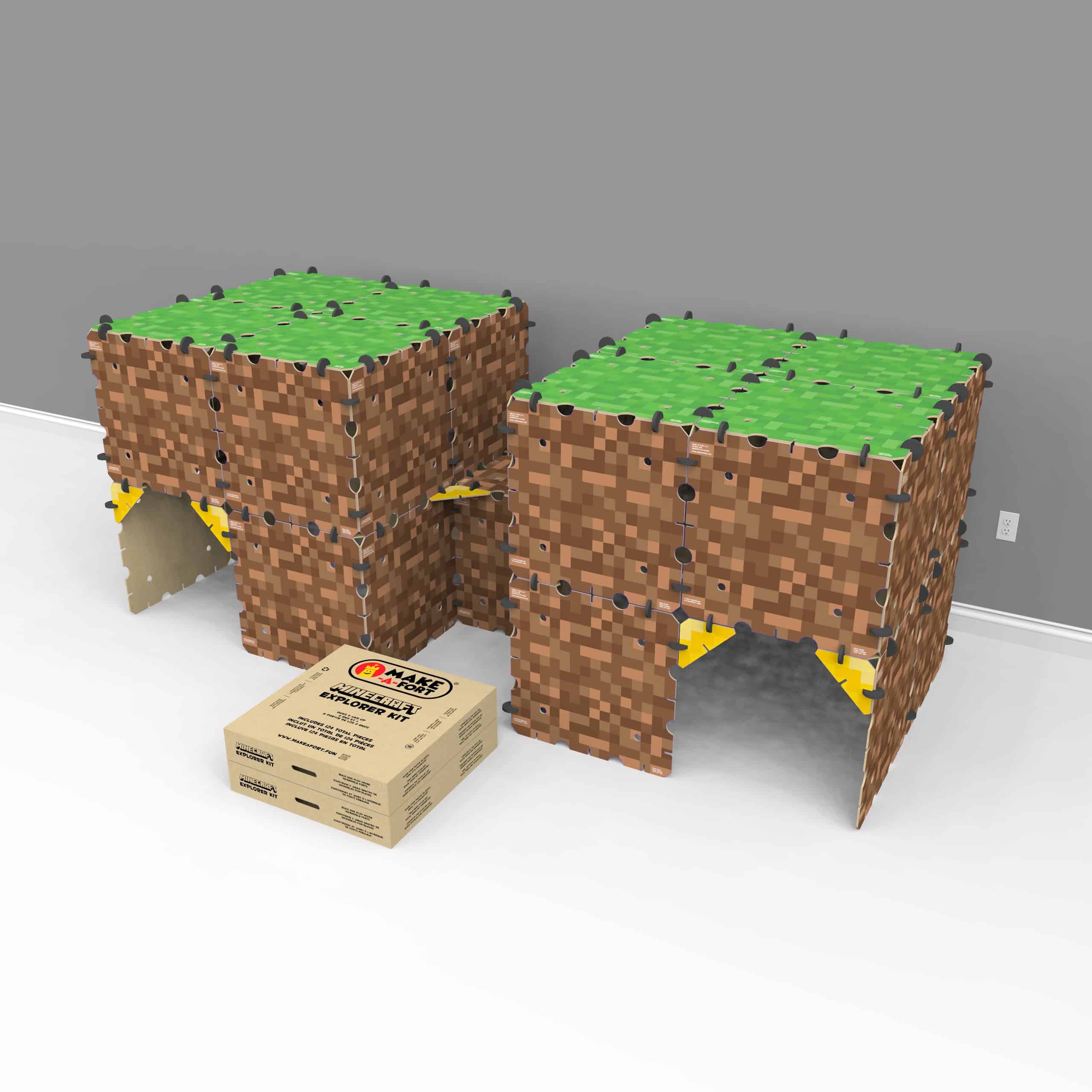 Minecraft Fort Kits (2 Pack) | Make-A-Fort