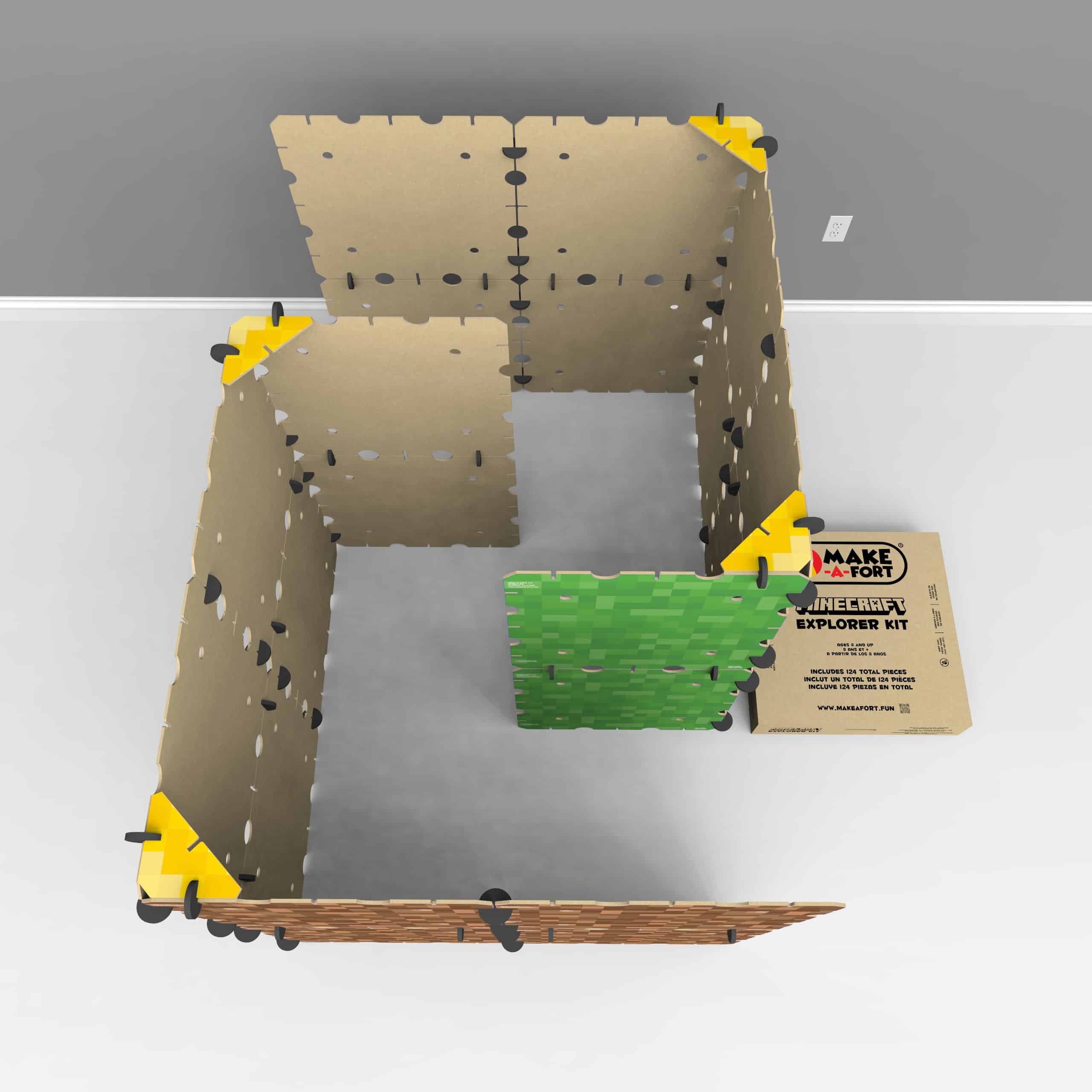 Minecraft Mineshaft X1 | Make-A-Fort