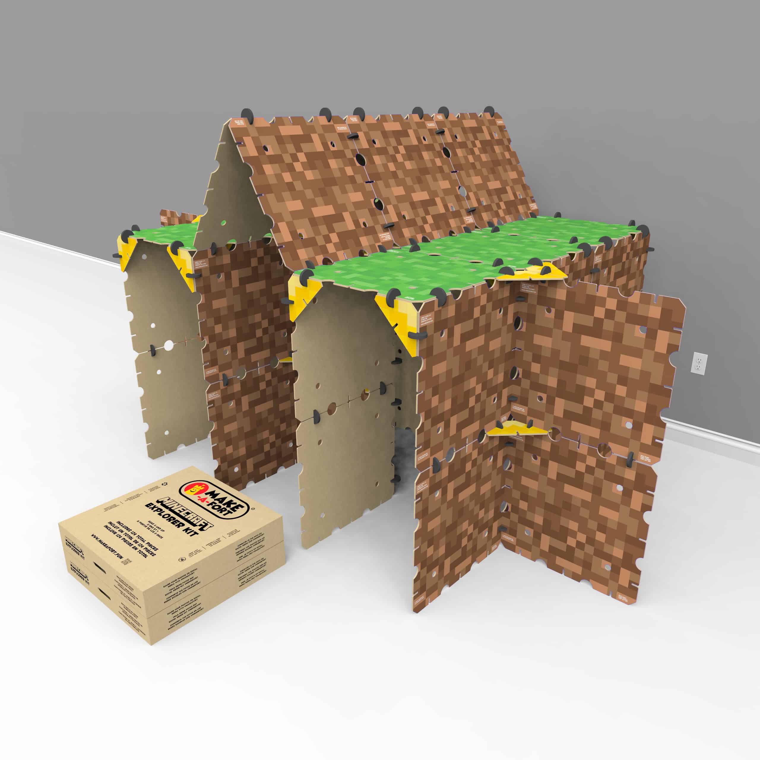 Minecraft Fort Kits (2 Pack) | Make-A-Fort