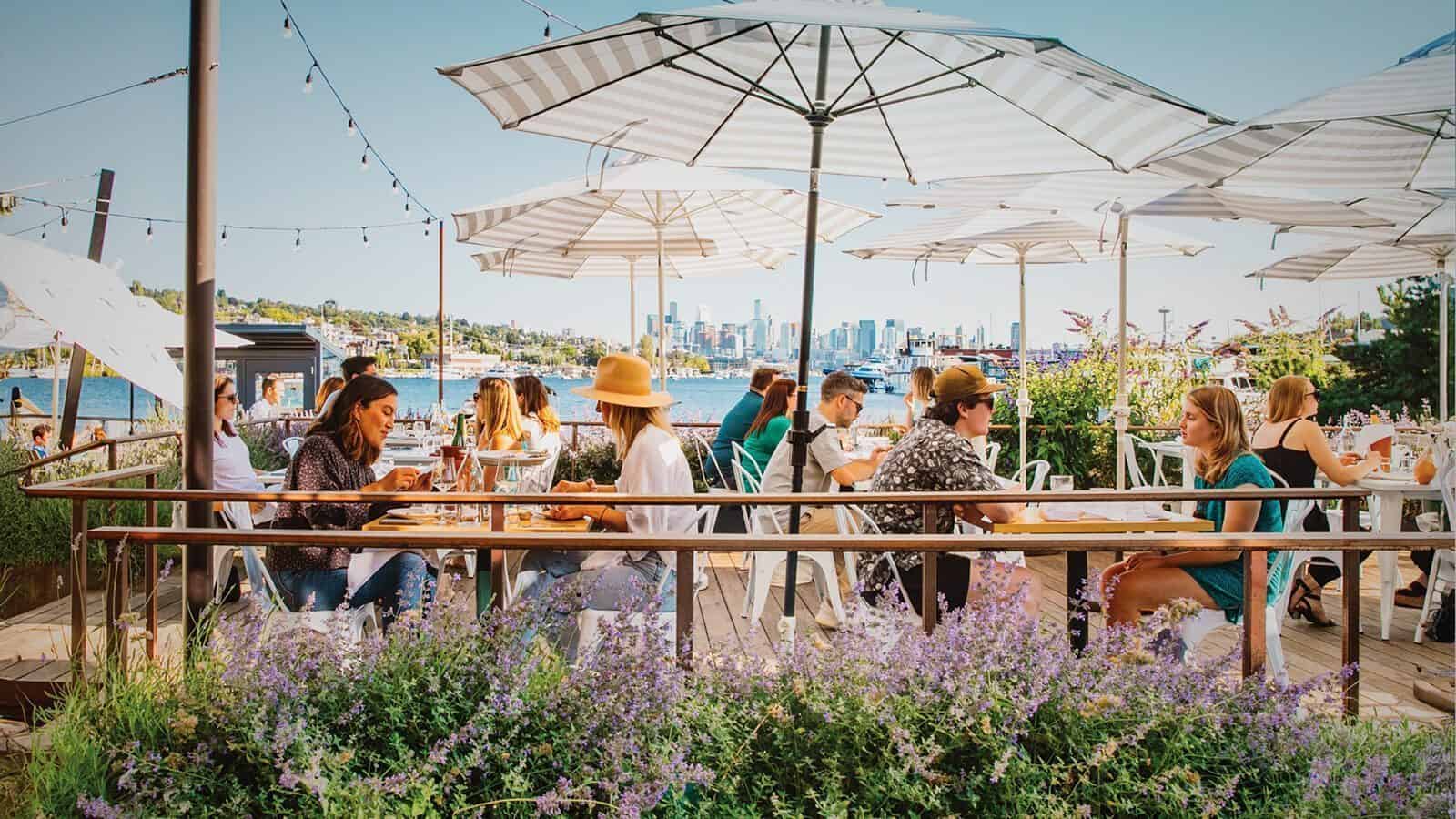 Best Outdoor Dining: Westward - Seattle magazine