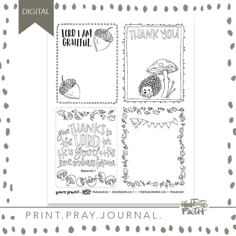 printable coloring journal pages