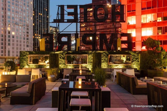 Manhattan Rooftop Bar Event Calendar Kimpton Ink48 Hotel Rooftop