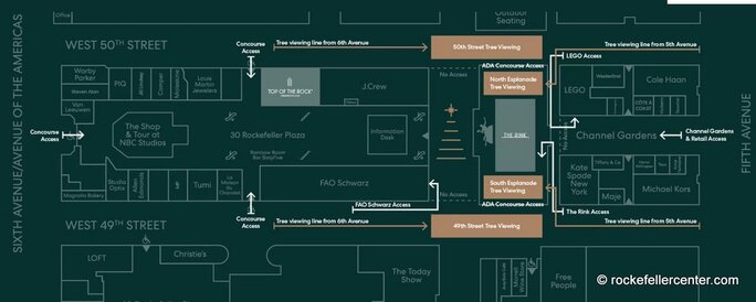 Rockefeller Center Map Rockefeller Center · Apple Maps