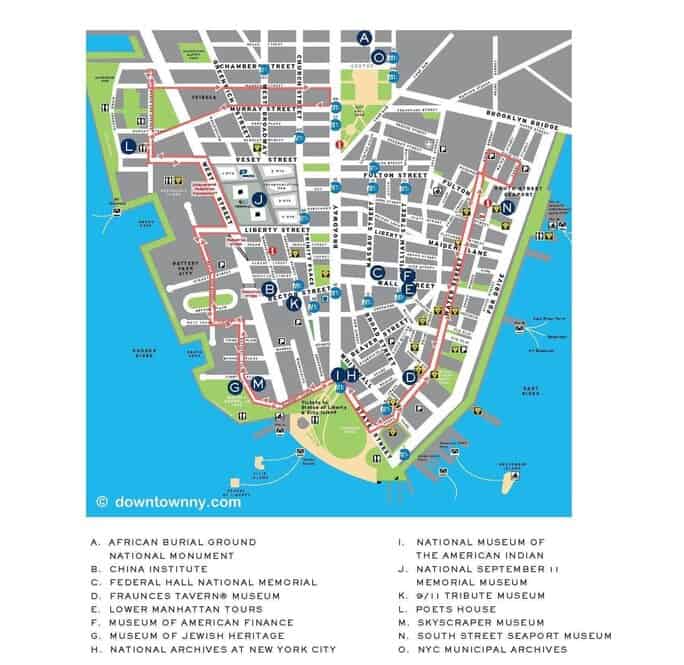 Tribeca Nyc Map Tribeca New York Map | Dragon's Guide To New York