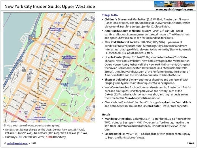 19 University Place Upper West Side Map Campus Map | University Of